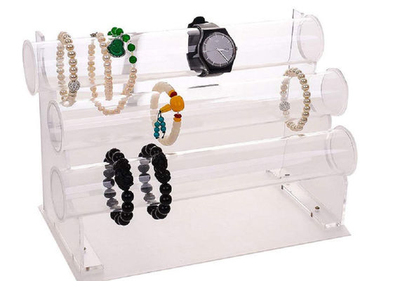 3 Tier Transparent Acrylic Watch Display Stand For Casio Watch Display