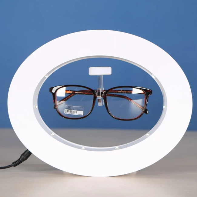 LED Magnetic Levitation Floating Display For Supermarket Spectacles Display